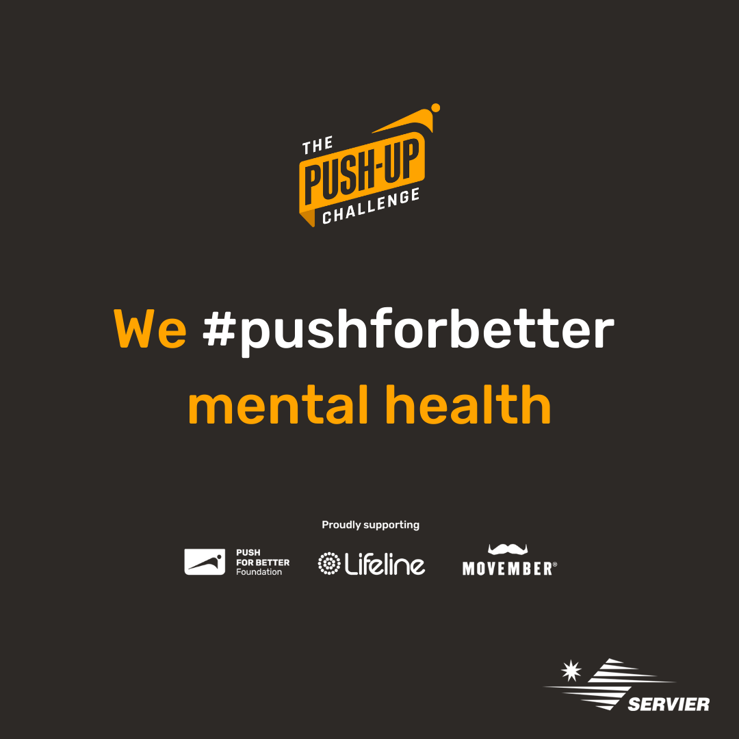 'Pushing-Up' for Mental Health - Servier Australia
